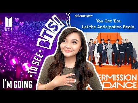 I’M GONNA SEE BTS! Ticketing Experience | Permission to Dance on Stage LA Concert SoFi Stadium 2021