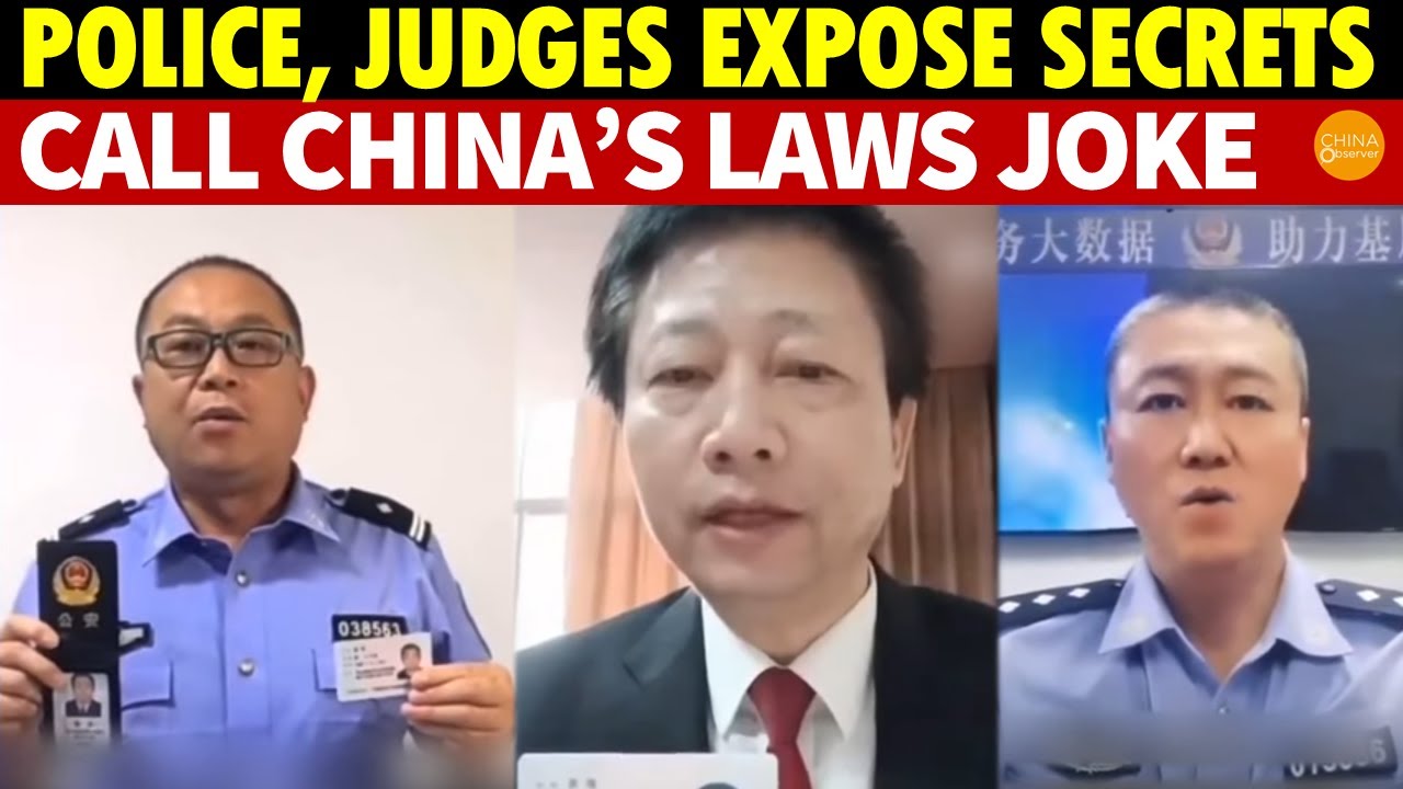 Scores of Chinese Law Enforcers Revolt, Exposing Disbelief in Their Own Laws:China’s Laws Are a ...