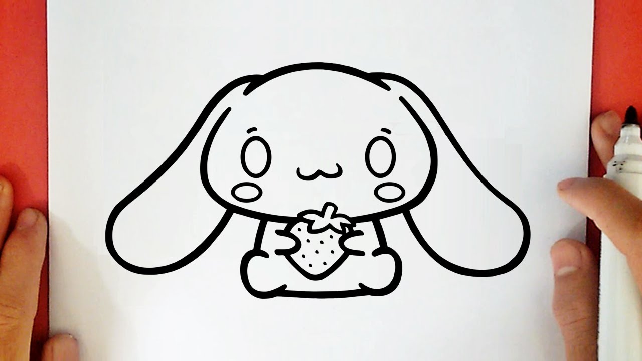 HOW TO DRAW CINNAMOROLL FROM HELLO KITTY