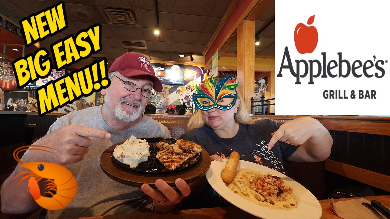 Trying Applebee’s Big Easy Menu for the First Time!