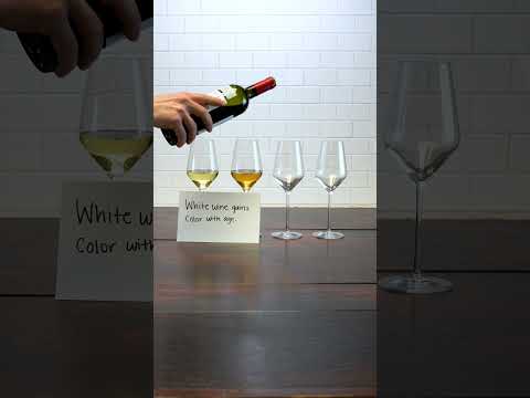 What happens as wine ages?