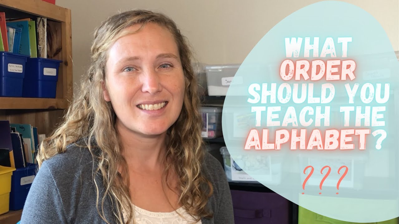 What order should you teach the alphabet in? Plus fun ideas for teaching letter recognition!