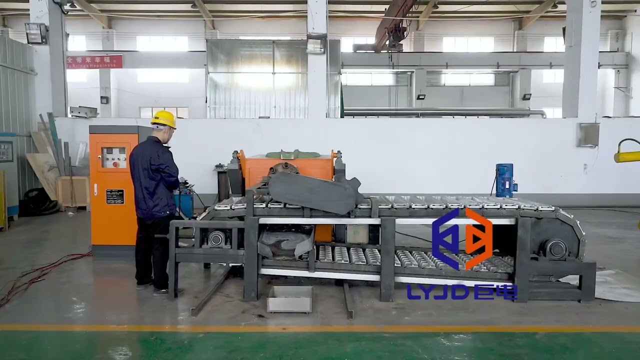 aluminum ingot copper ingot zinc ingot casting machine with conveyor