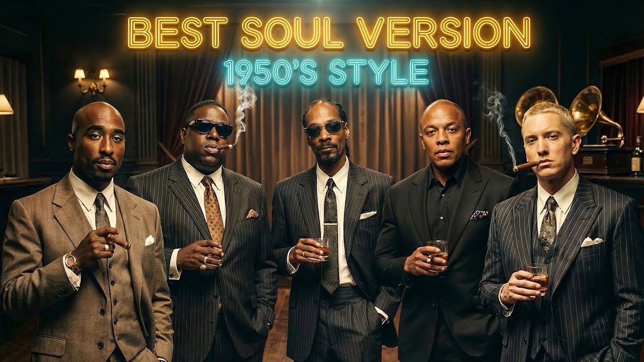Greatest 1950's Soul Rap Versions – Classic Hip Hop in Vintage Soul Style Remakes