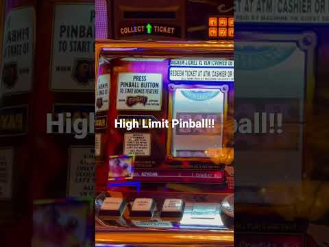 FREEPLAY JACKPOT!!! High limit $25 Pinball #slots #jackpot #handpay #freeplay