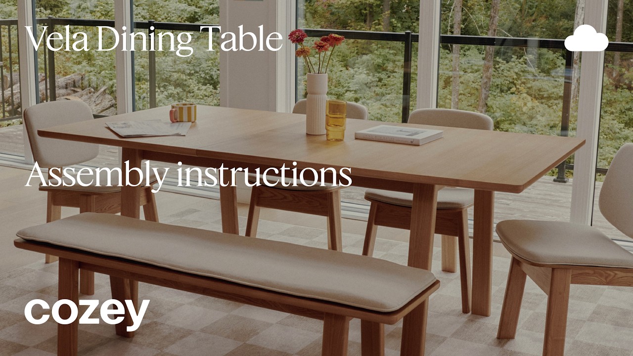 (EN) Vela Dining Table - Assembly Guide