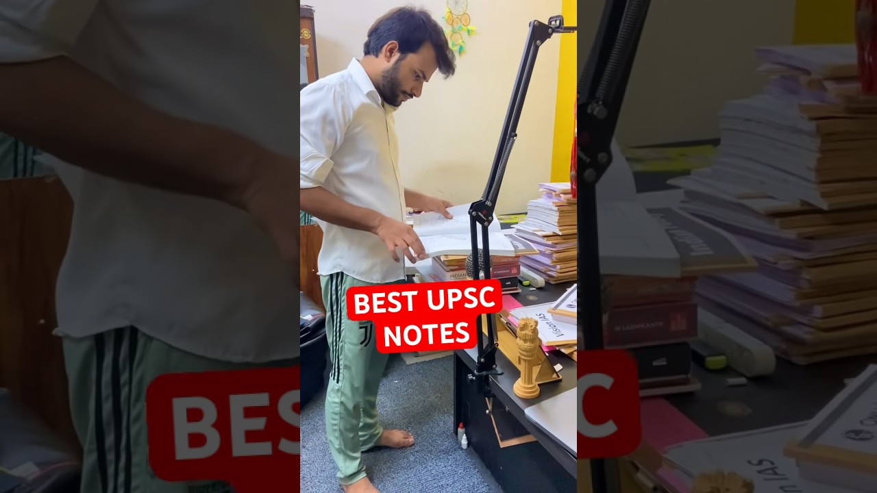 Vision IAS Notes vs PW ONLY IAS Notes 🔥#pwsampoornabooks #onlyiasnotes #visioniasnotes #upscnotes