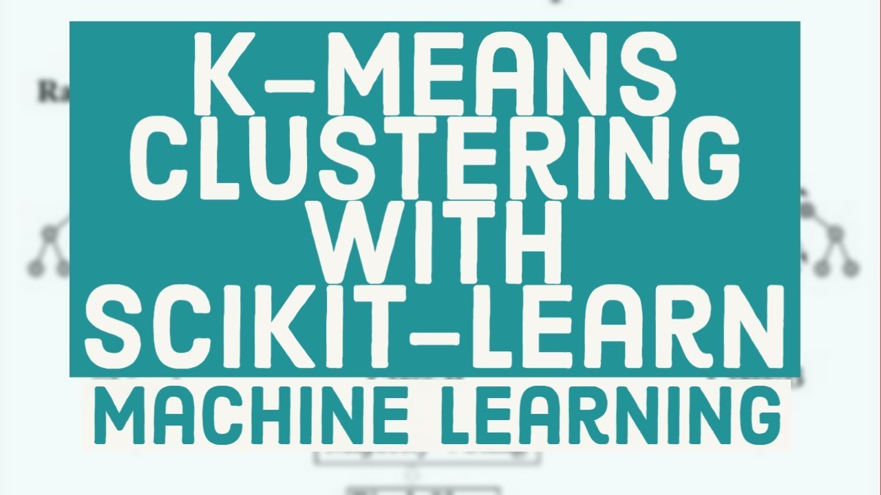Machine Learning Tutorial 11 - K-Means Clustering with scikit-learn Python Example