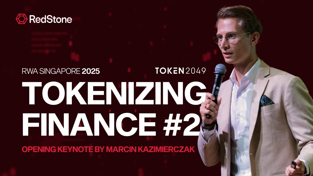 Tokenizing Finance | RedStone at RWA Singapore 2025