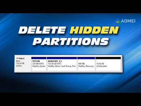 Delete Hidden Partitions on Windows | Fix Low Disk Space Issue