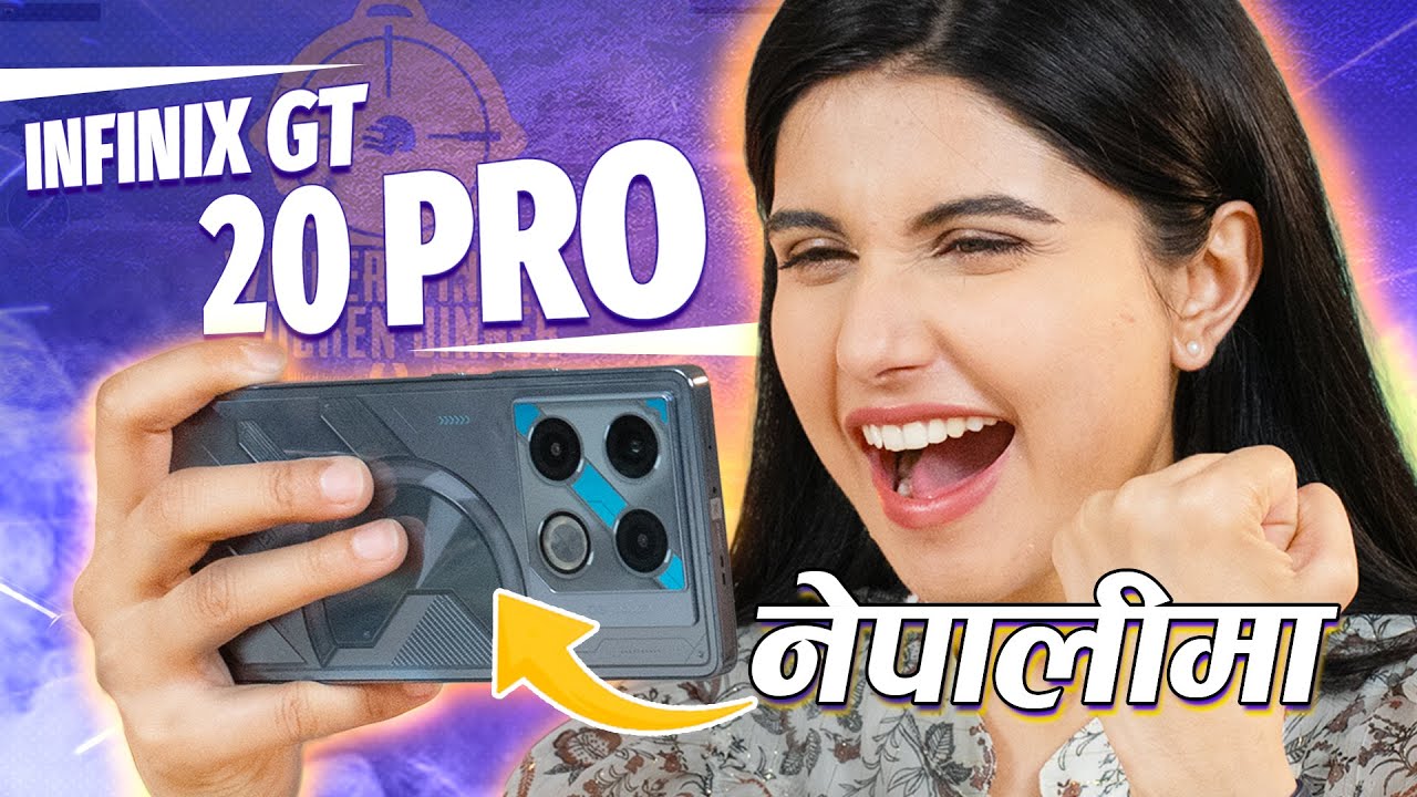 Infinix GT 20 Pro Unboxing नेपालीमा: PUBG खेल्न दामी फोन!
