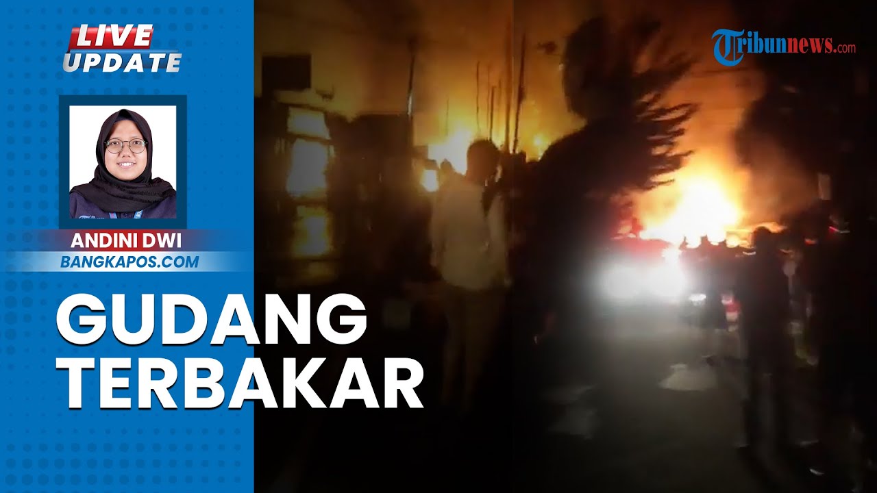 Api Berkobar Besar Melahap Gudang Gaharu dan Bengkel Motor di Kota ...