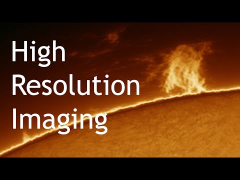 Solar Imaging: Capture, stack, sharpen, timelapse
