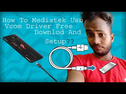 How to Download Mediatek USB VCOM Driver for all Windows Xp7810 64Bit & 32Bi 2021