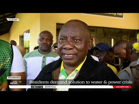 2024 Elections | KwaXimba residents demand solution to water, power challenges