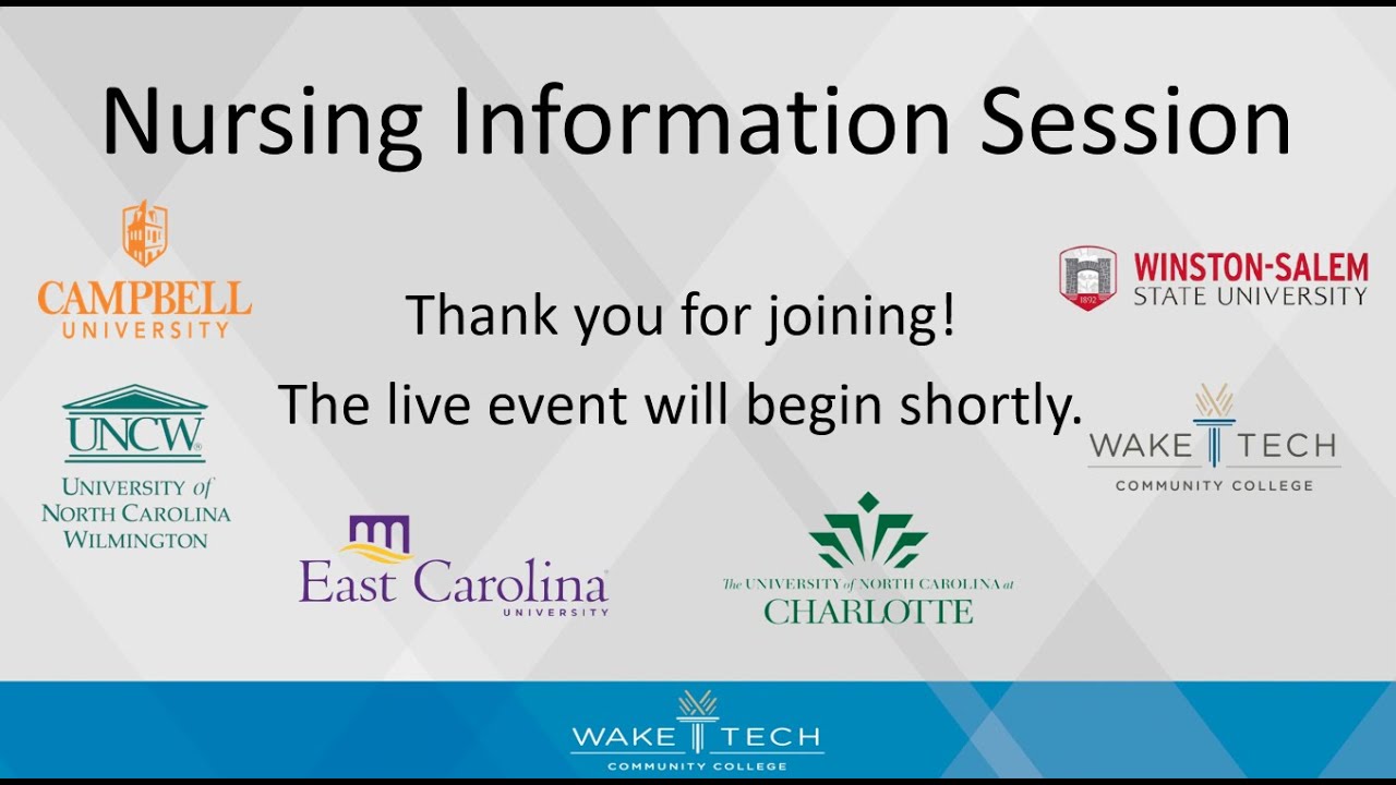 Nursing Information Session - Fall 2021