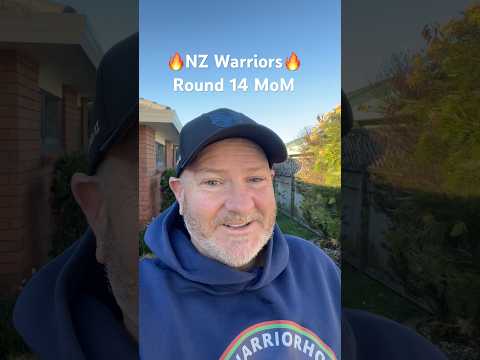 2025 NZ Warriors Round 14 Man of the Match #nzwarriors