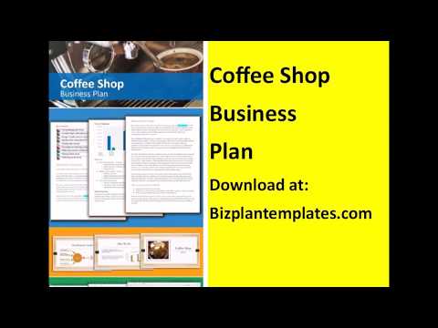 How to write a Coffee shop business Plan template example sample