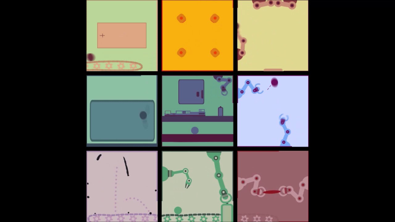 9 Squares - Motion Graphics