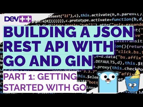 JSON REST API using GO and GIN: Getting Started with GO