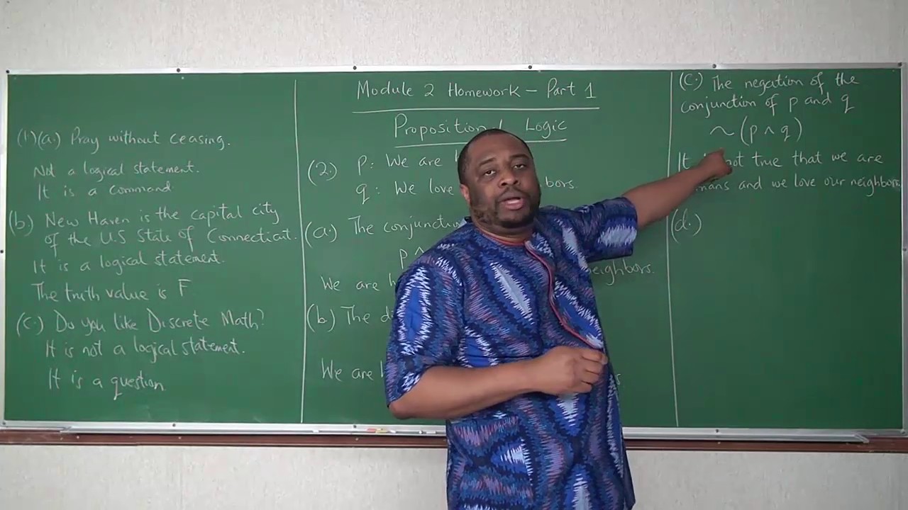 Module 2 Homework - Part 1 (Propositional Logic)