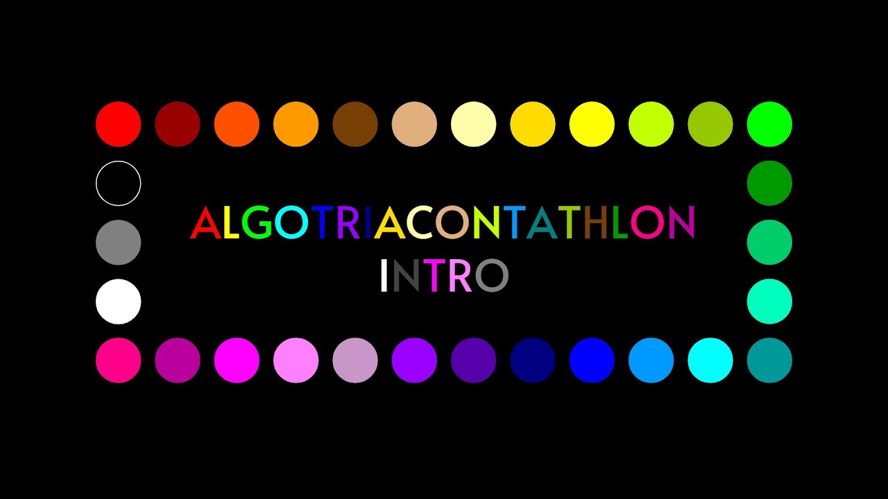 Revamped Algotriacontathlon Intro