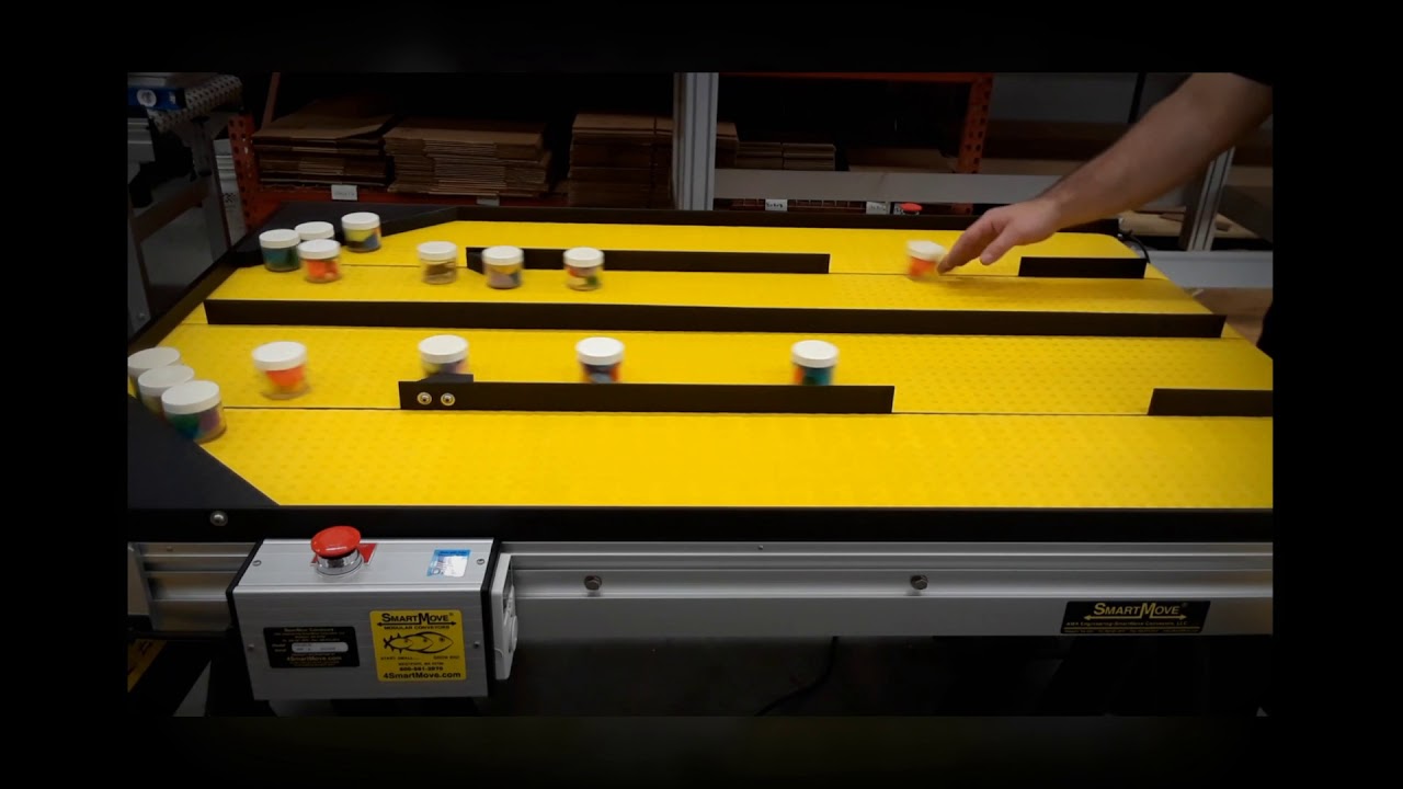 Accumulating Carousel Conveyor System by SmartMove®