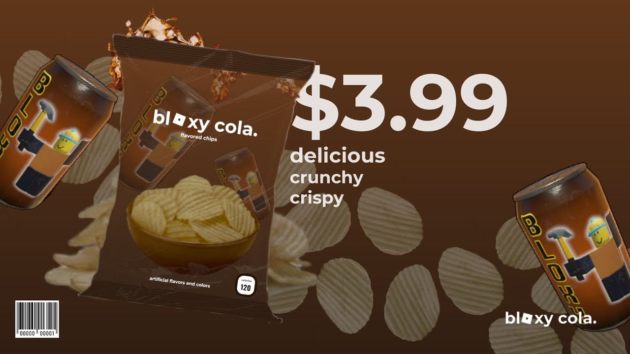 bloxy cola chips launch ad