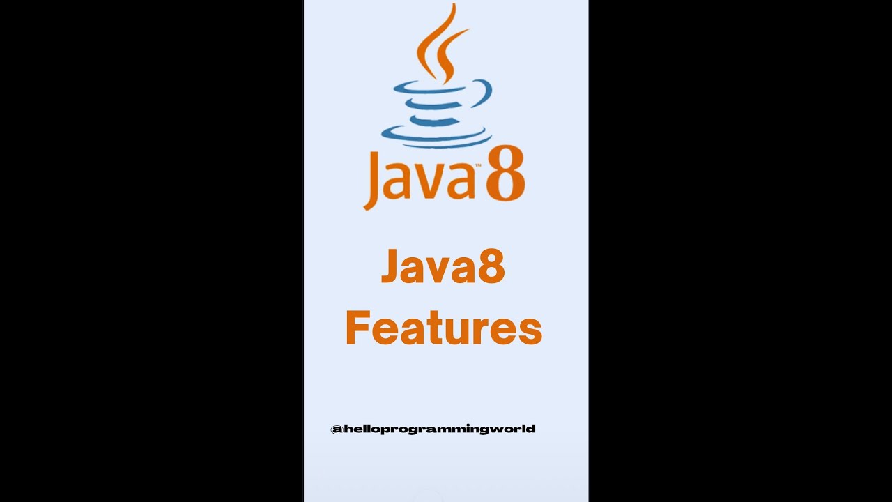 Java 8 | New Features 01 #java8