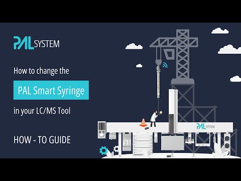 How to change the PAL Smart Syringe in your LC/MS Tool #howto #palsystem