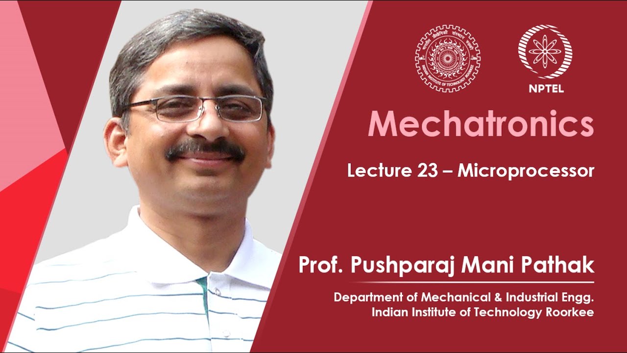 Lecture 23 : Microprocessor