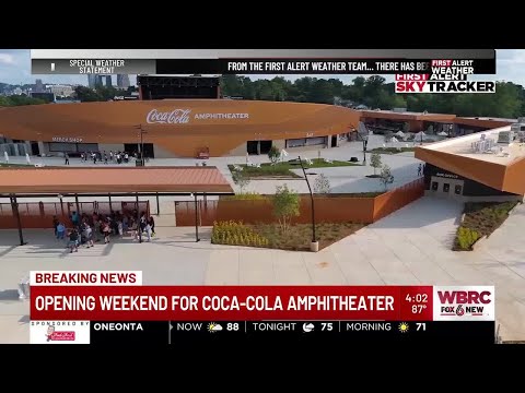 Opening weekend for Coca-Cola Amphitheater