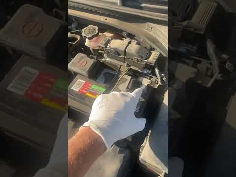 How to replace a crankshaft position sensor on a 2017 Hyundai Electra.