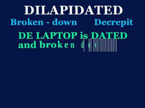 dilapidated