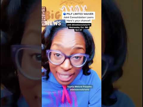 🚨Joint Consolidation Loans can now be SPLIT to get PSLF!! Don’t miss this student loan forgiveness‼️