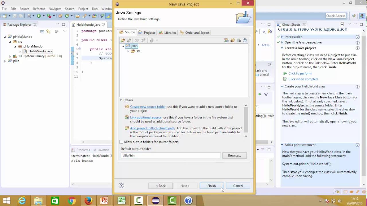 Programacion Java Eclipse Introduccion Hola Mundo Codigo Caracter Clase Seguridad Informática CFGM