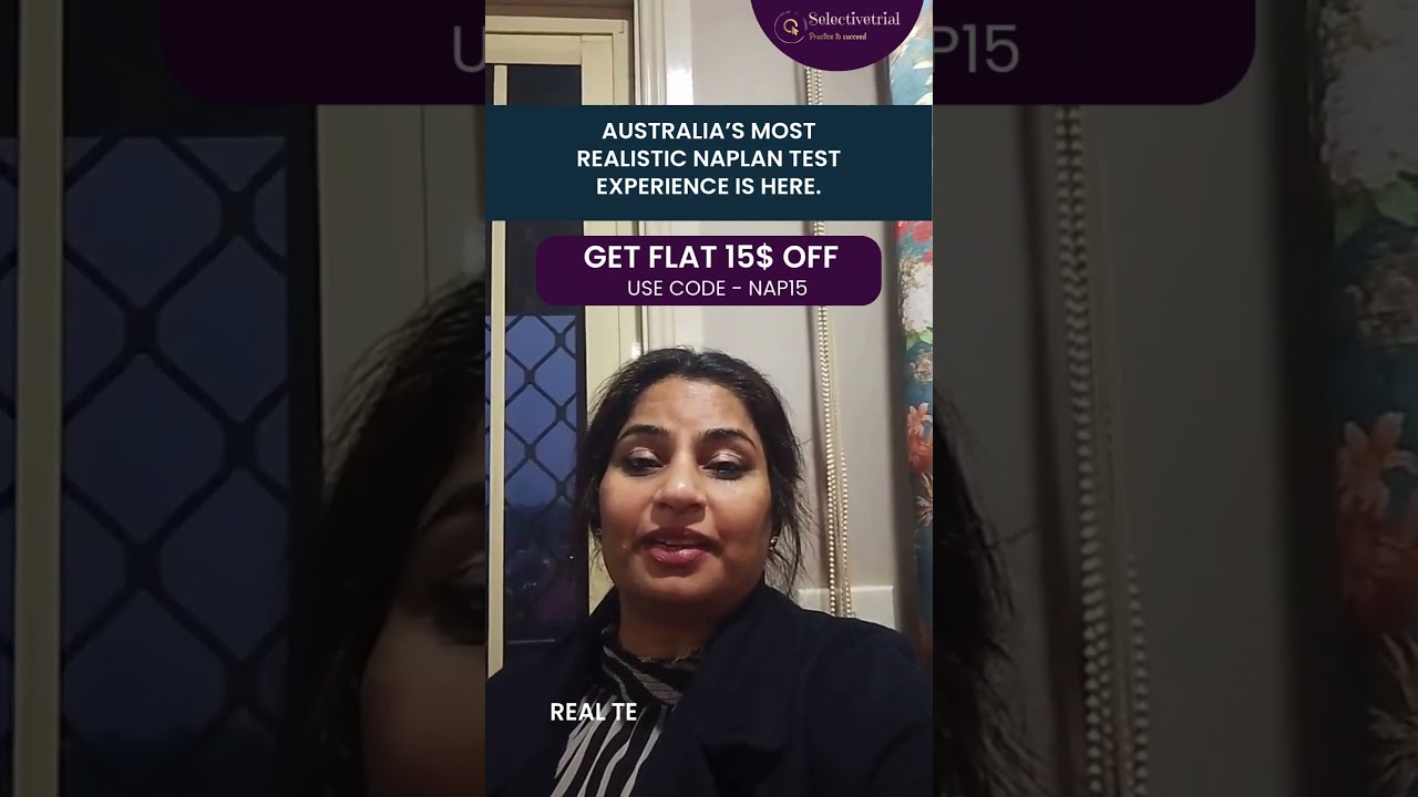 Selective trial NAPLAN  Video 1