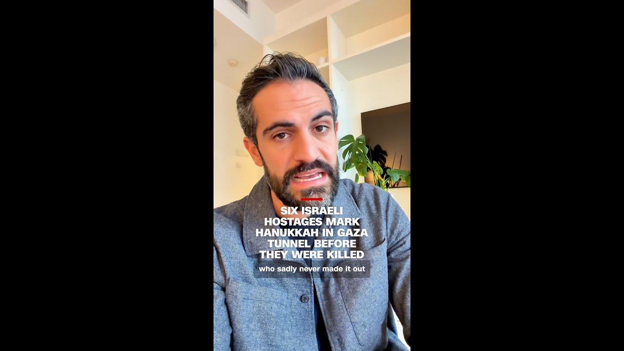 Six Israeli hostages mark Hanukkah in Gaza tunnel before they were killed