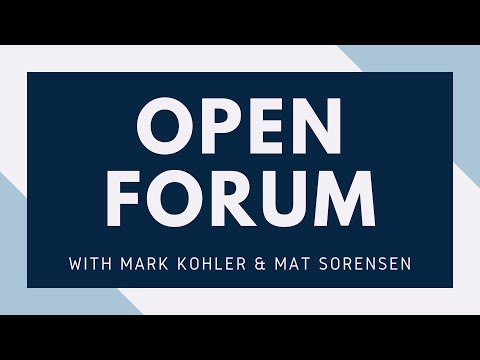 OPEN FORUM SHOW - Answering difficult tax, legal & business questions