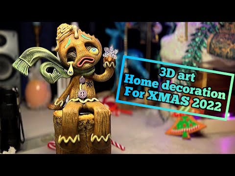 👨 Gingerbread Man Christmas Cookie・ STL File for ・Cults