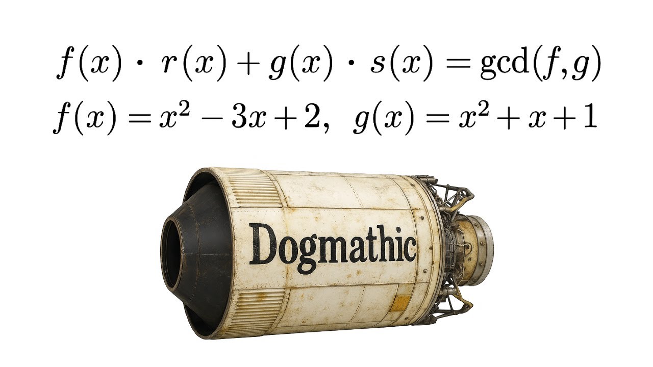 Hunting Bézout Coefficients in Q[x] | Abstract Algebra | Poly Rings | Dogmathic