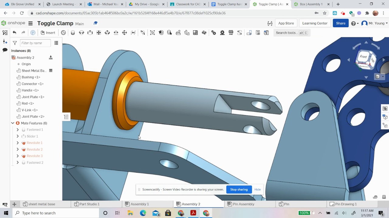 Toggle Clamp Assembly