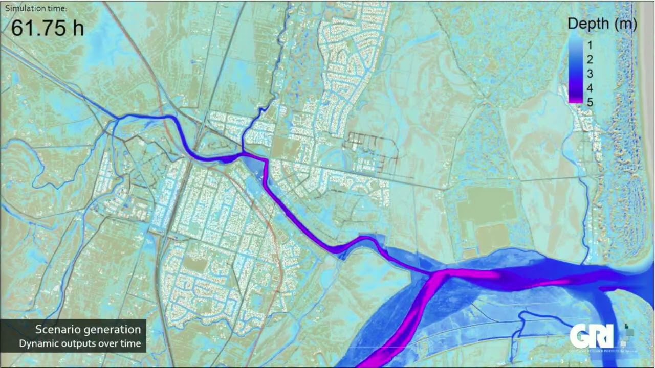 FOSS4G 2025 | Development of open-source digital twins for automated analysis of flood risk