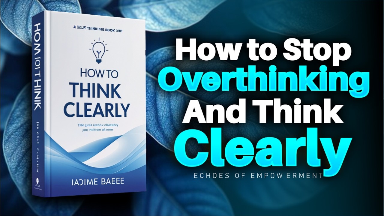 How to Stop Overthinking and Think Clearly: A Comprehensive Guide ...