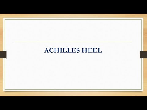 Today's Word l ACHILLES HEEL Meaning l Vocabulary