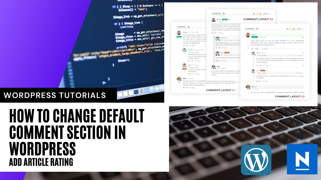 How to Customize the Comment Section in WordPress | wpDiscuz