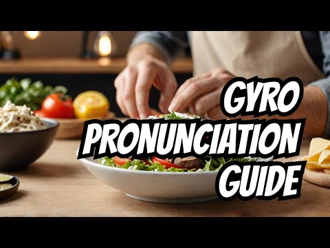 Pronounce Gyro Like a PRO!