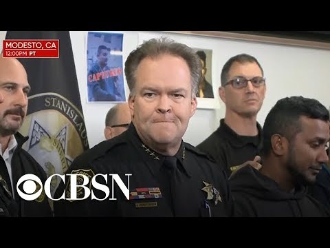 Police announce arrest in shooting death of California cop