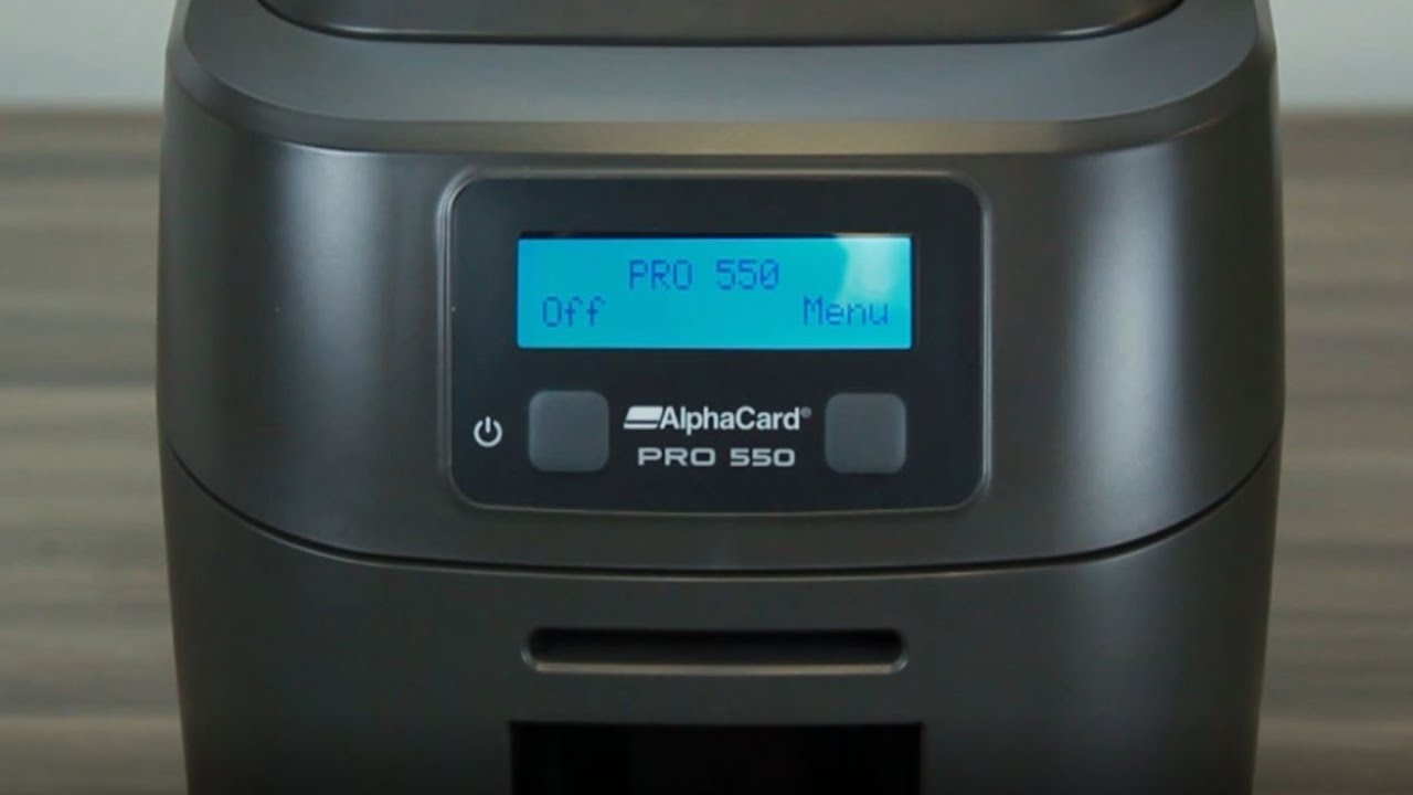 AlphaCard PRO 550 ID Card Printer | AlphaCard
