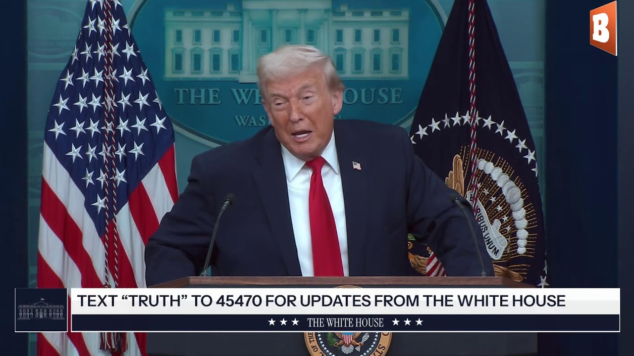 LIVE: Trump Press Secretary Karoline Leavitt Holds Press Conference at White House...